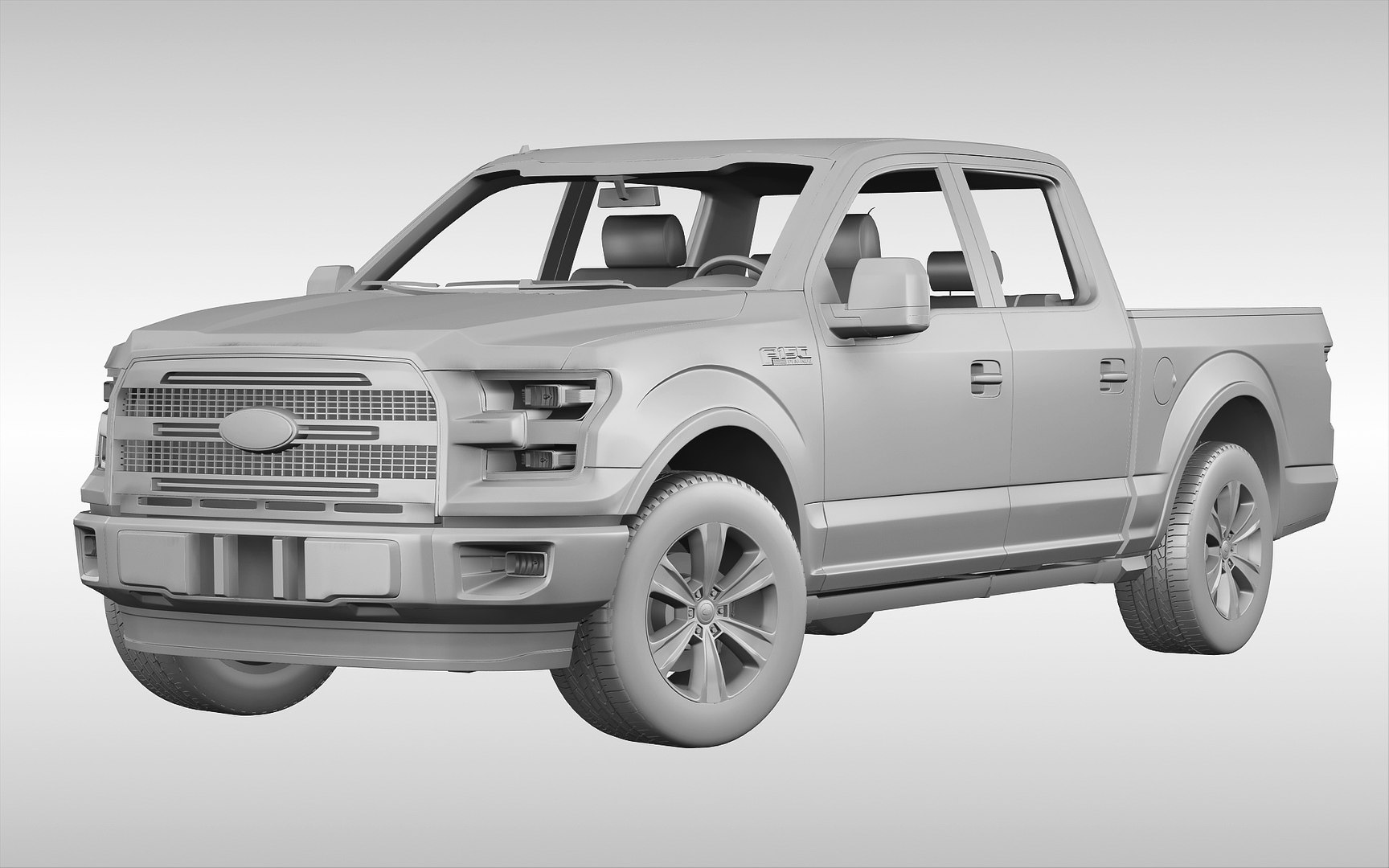 3d Model F150 2015