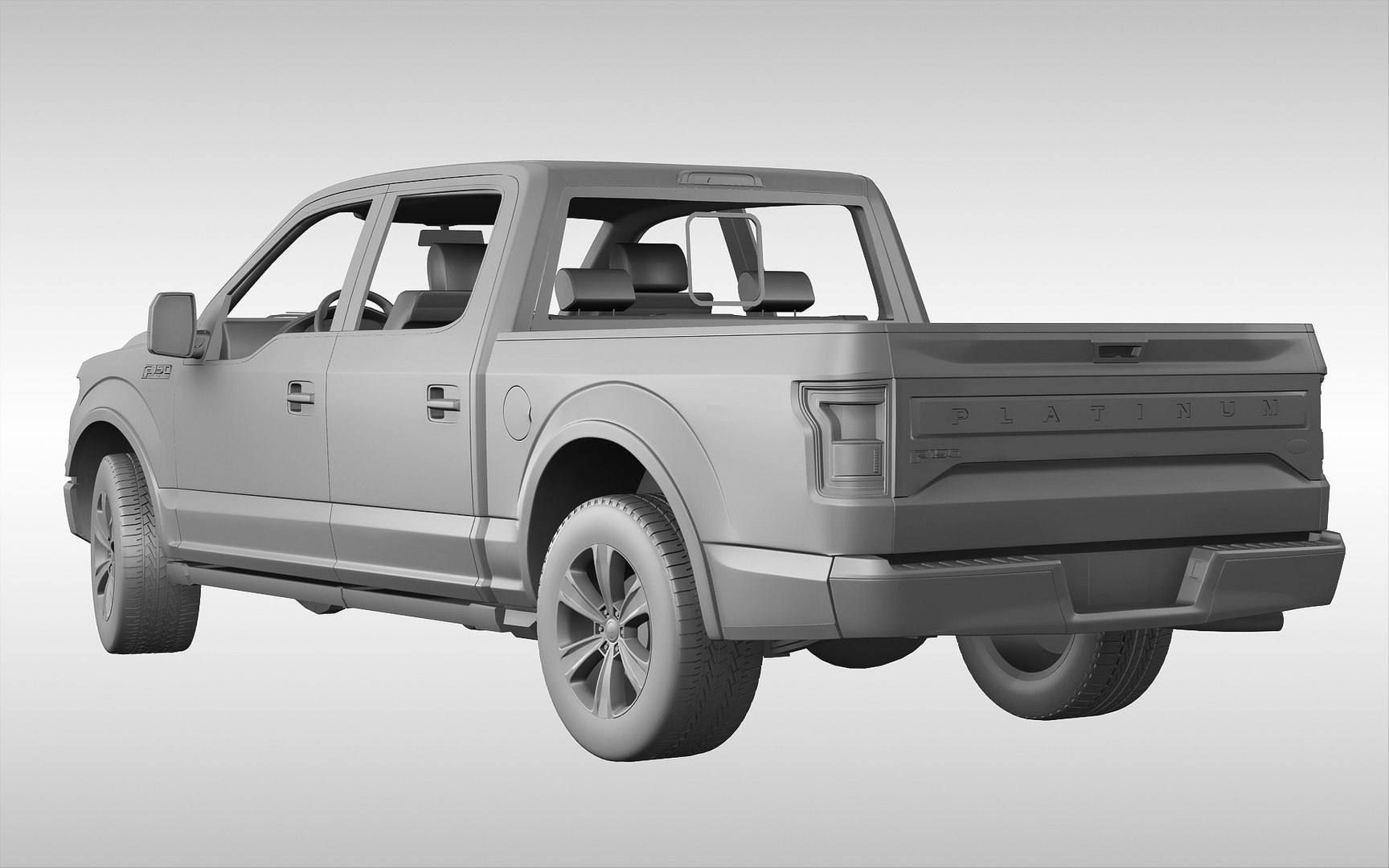 3d Model F150 2015
