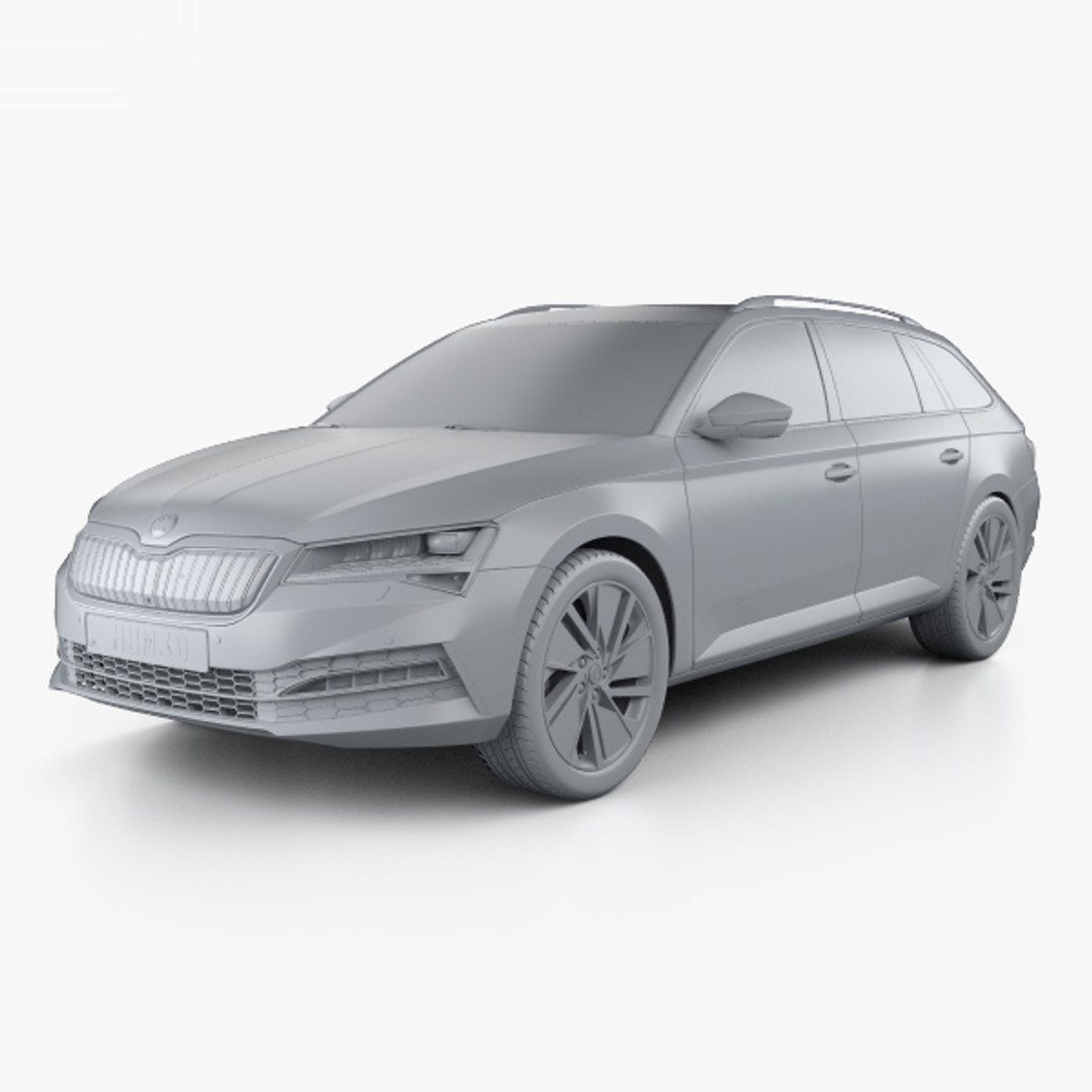 Skoda Superb Iv 3D Model - TurboSquid 1539415