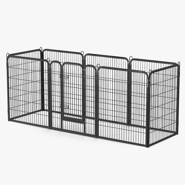 Small Rectangular Playpen for Dogs 3D - TurboSquid 2003829