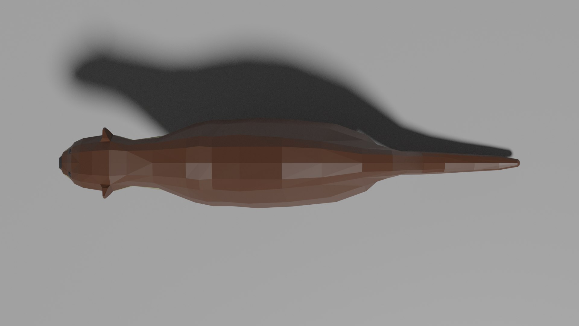 3D Low-poly Otter - TurboSquid 1814892