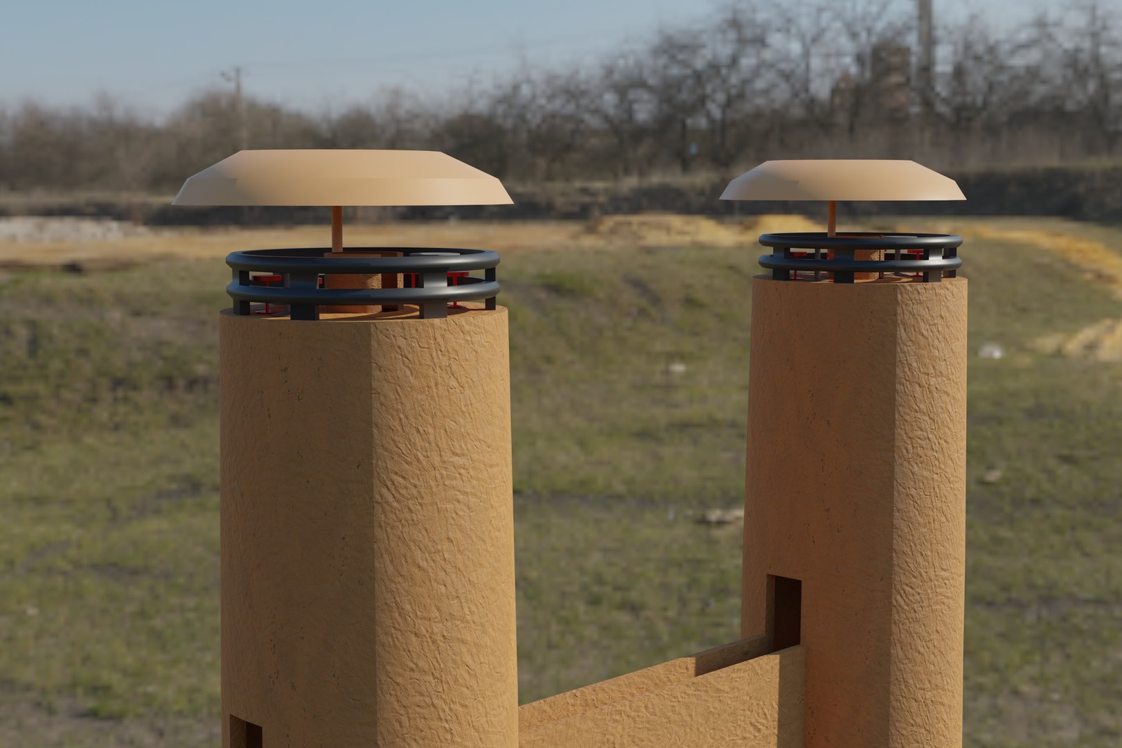 3D tower bar model - TurboSquid 1707992