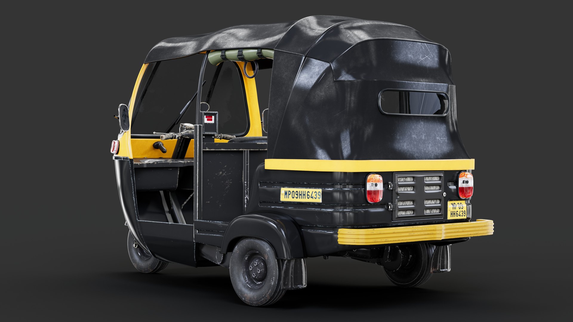 3D Model Auto Rickshaw - TurboSquid 2420591