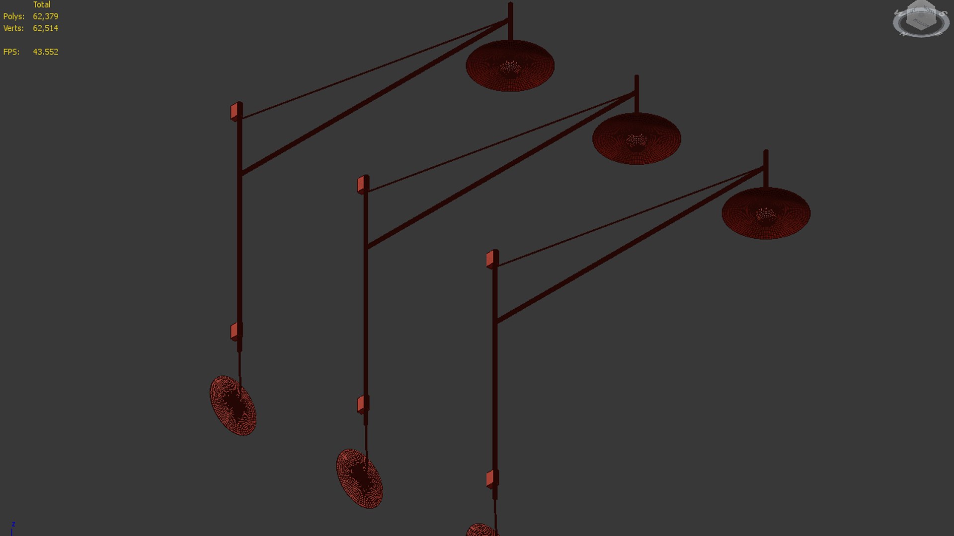 Tempo 5756 5757 By Vibia Wall Lamp 3D - TurboSquid 1881500