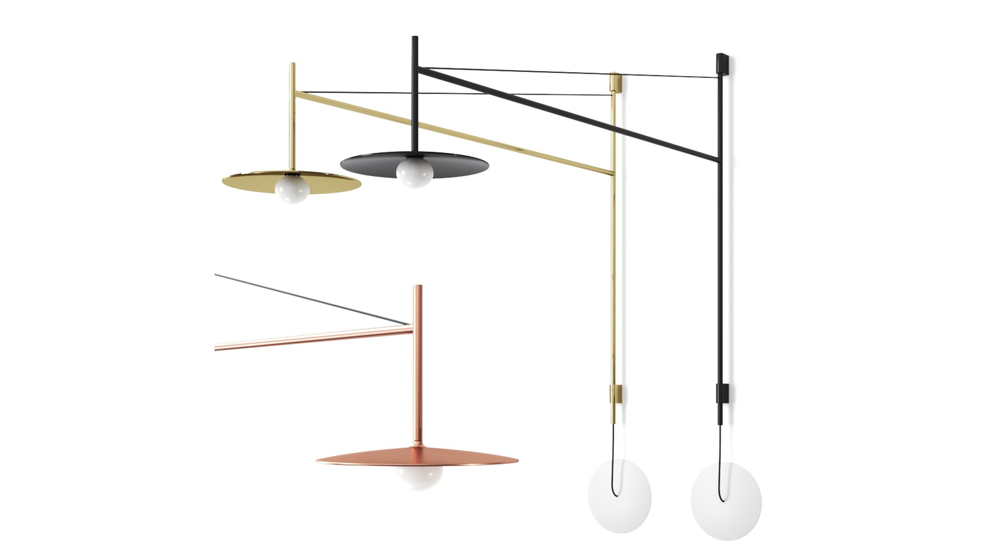 Tempo 5756 5757 By Vibia Wall Lamp 3D - TurboSquid 1881500