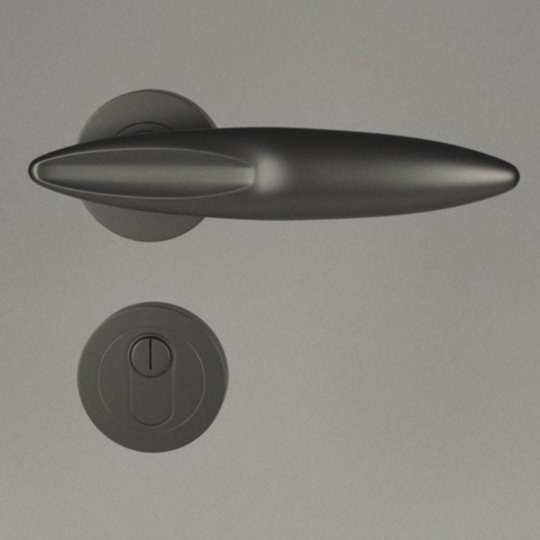 3d model handles locks