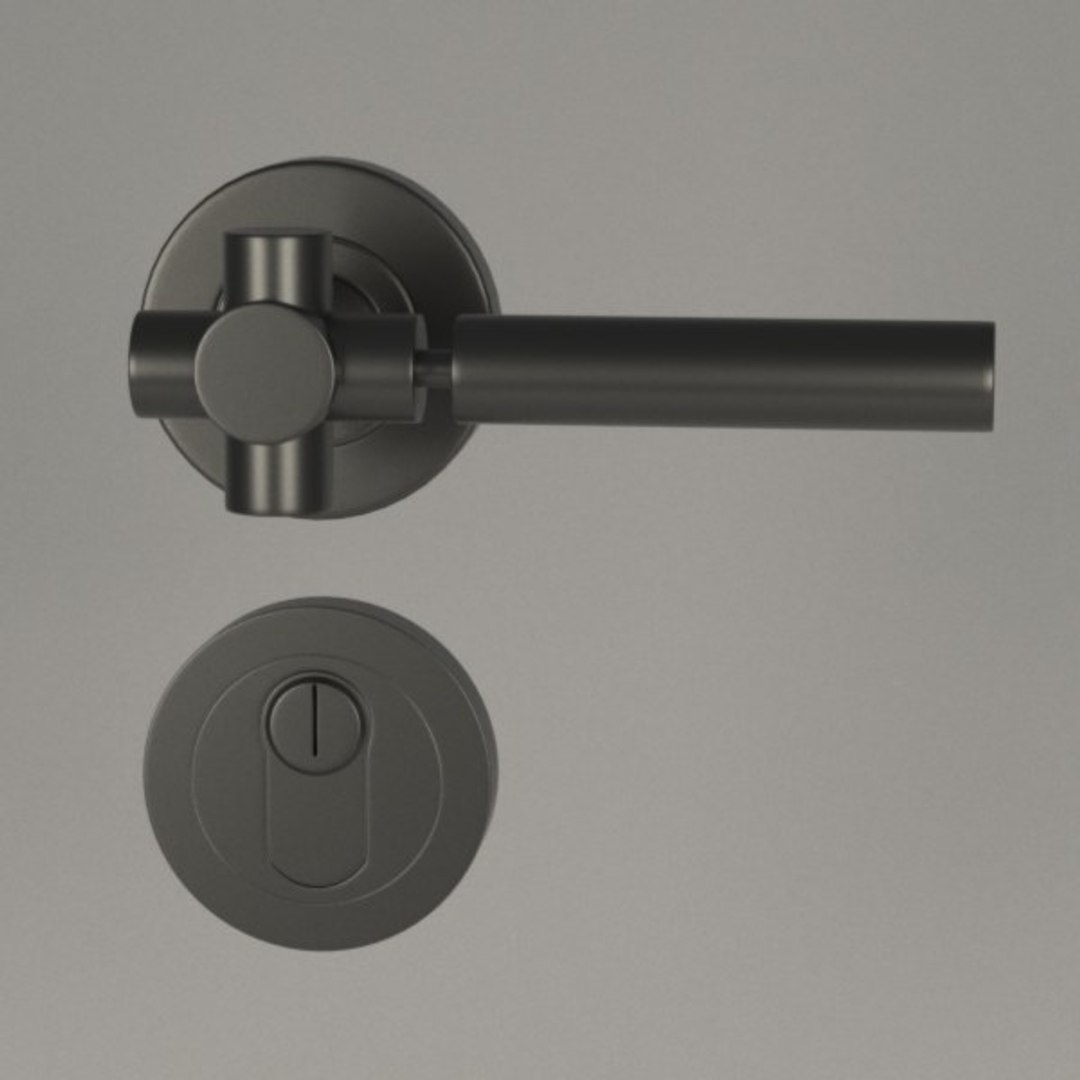 3d model handles locks