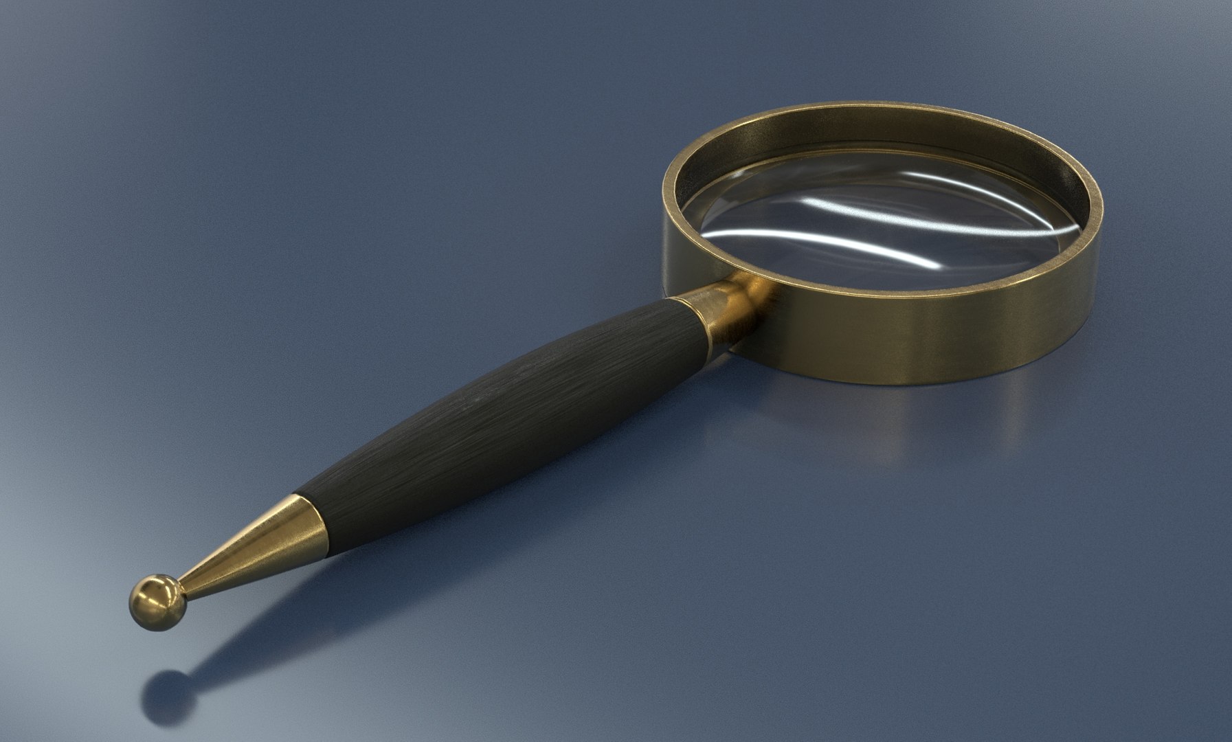 Stylish Magnifier 3D - TurboSquid 1500408