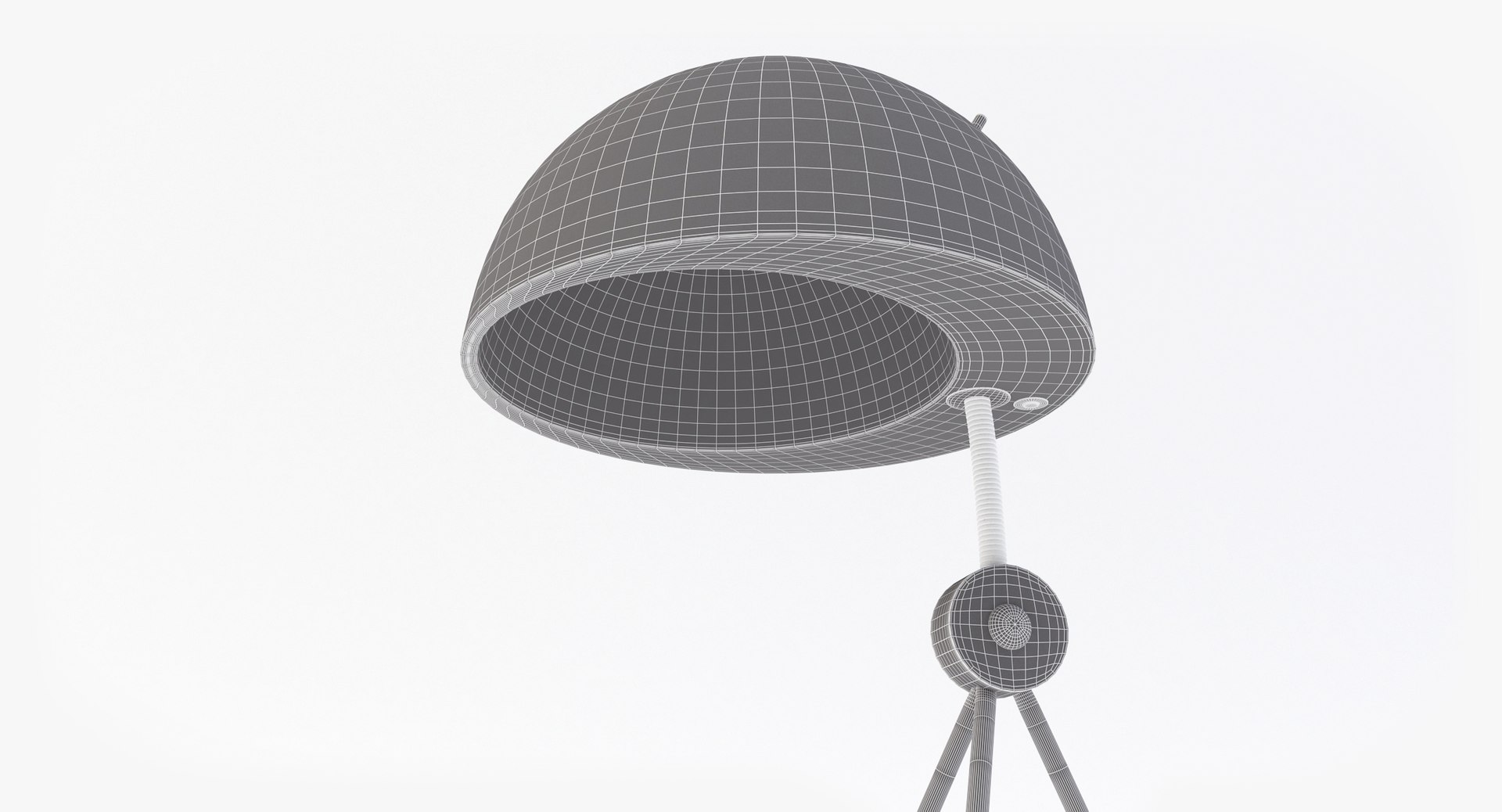 Desk Lamp Hemisphere 3D Model - TurboSquid 1507495