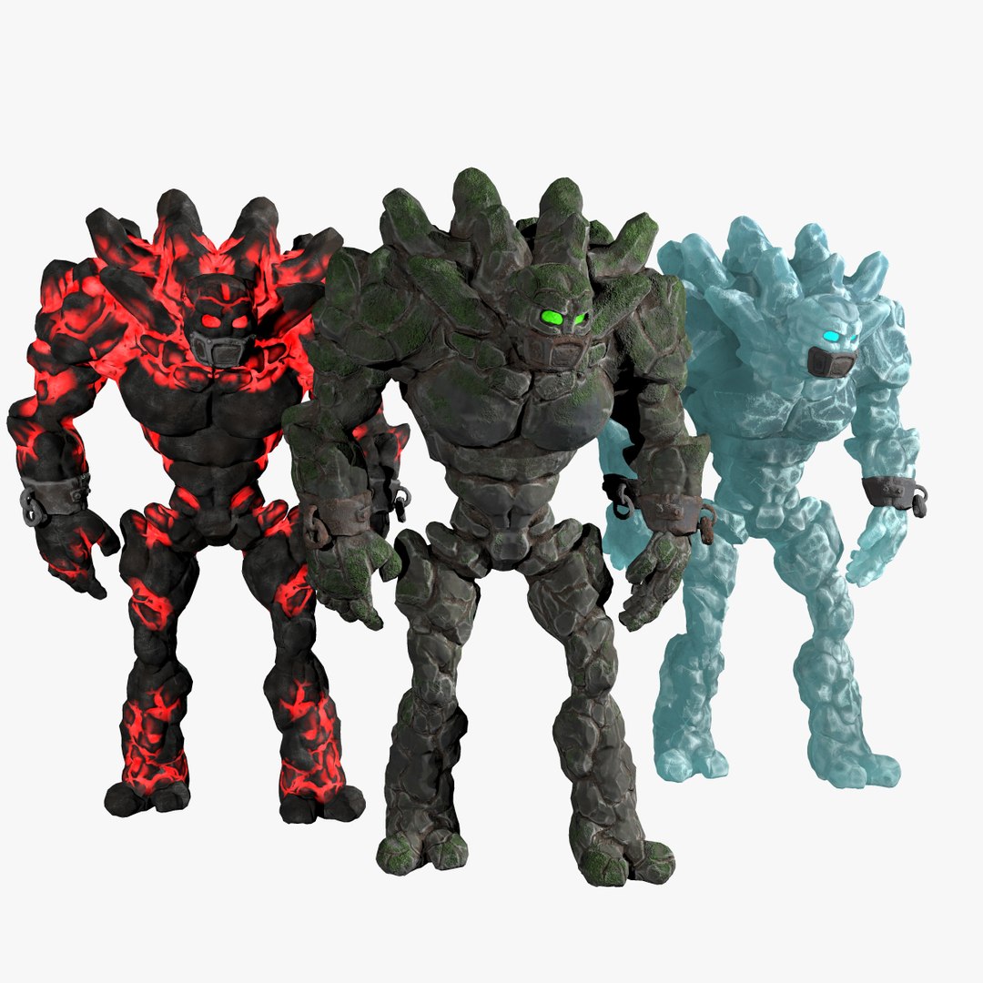 3D Golem model - TurboSquid 2071391