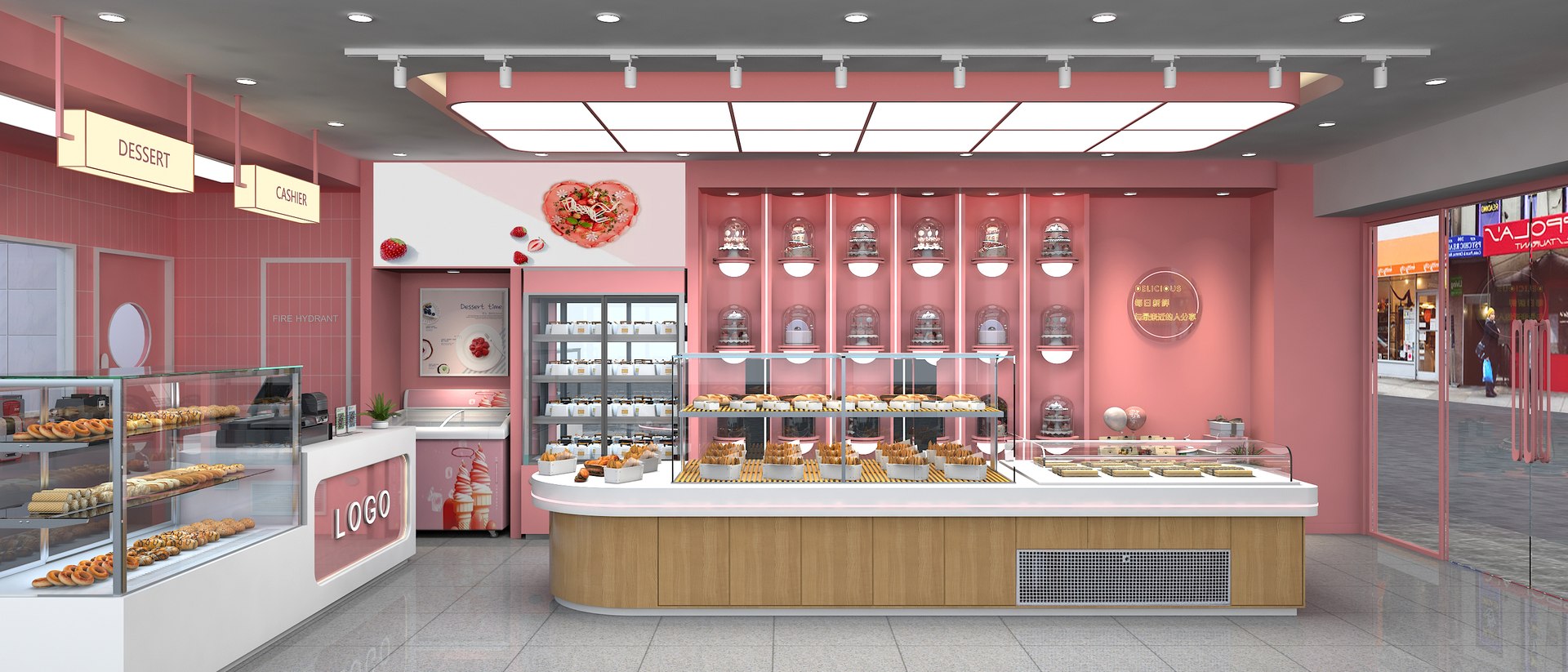 3D Model Modern Bakery - TurboSquid 2032970