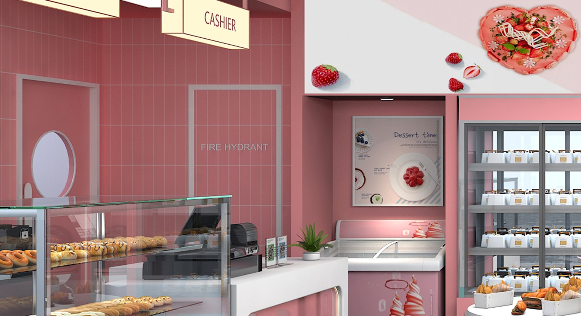 3D Model Modern Bakery - TurboSquid 2032970