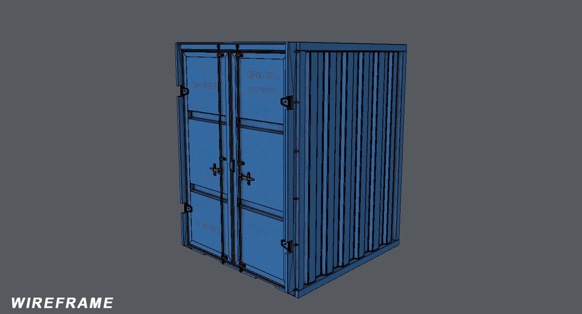 3D Industrial Container Model - TurboSquid 1391627