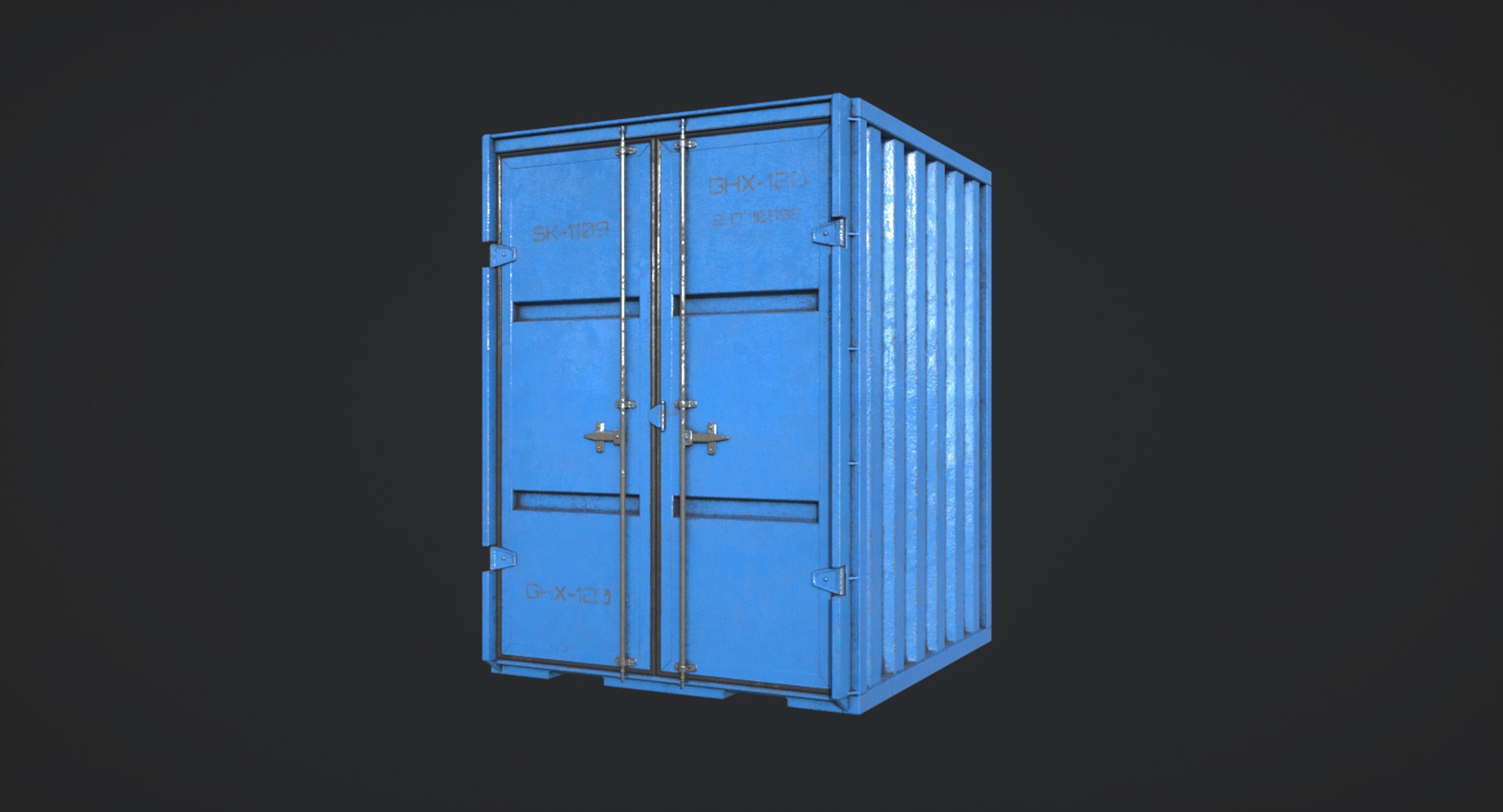 3D Industrial Container Model - TurboSquid 1391627