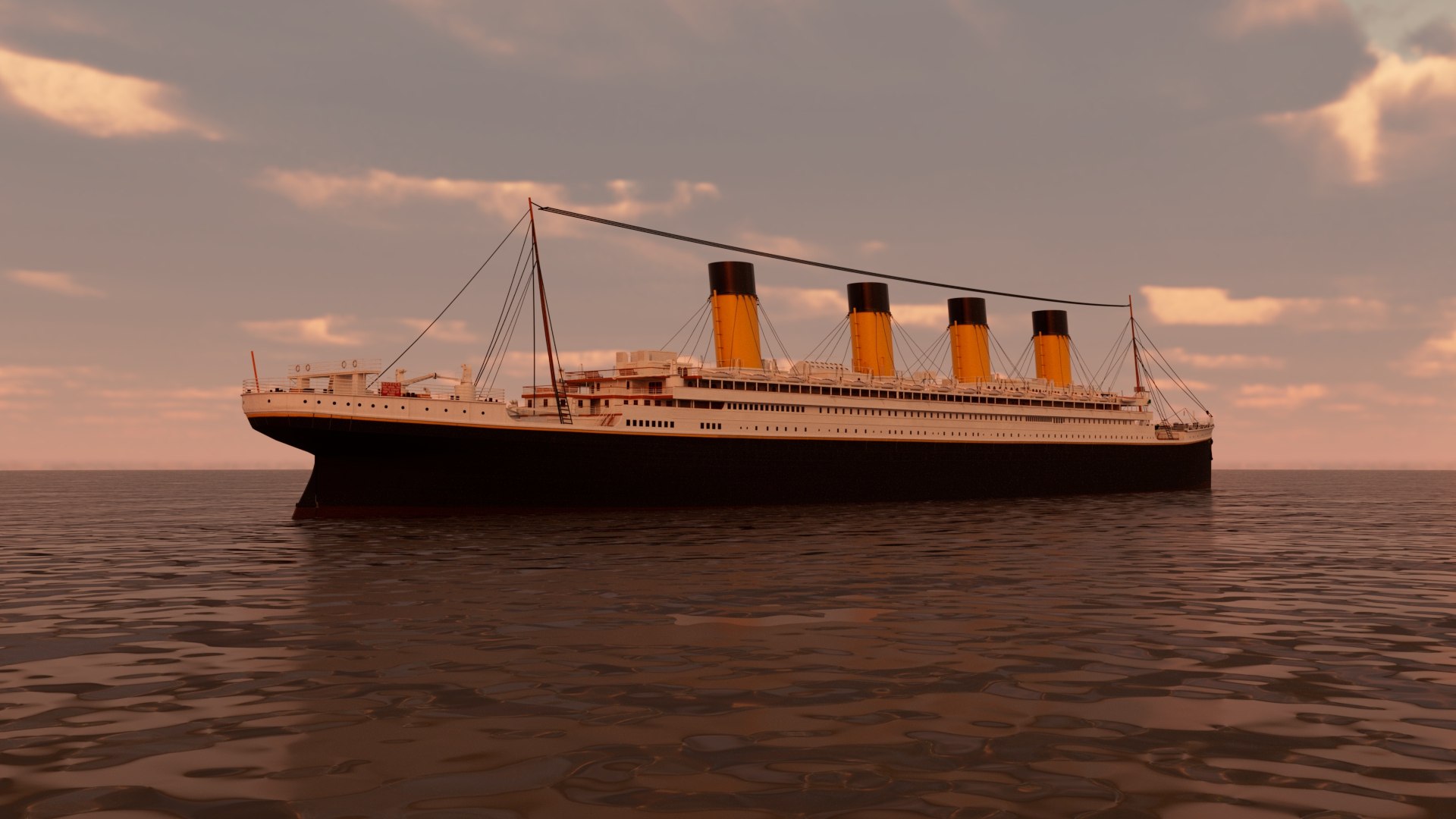 RMS Olympic 3D Model - TurboSquid 1922665