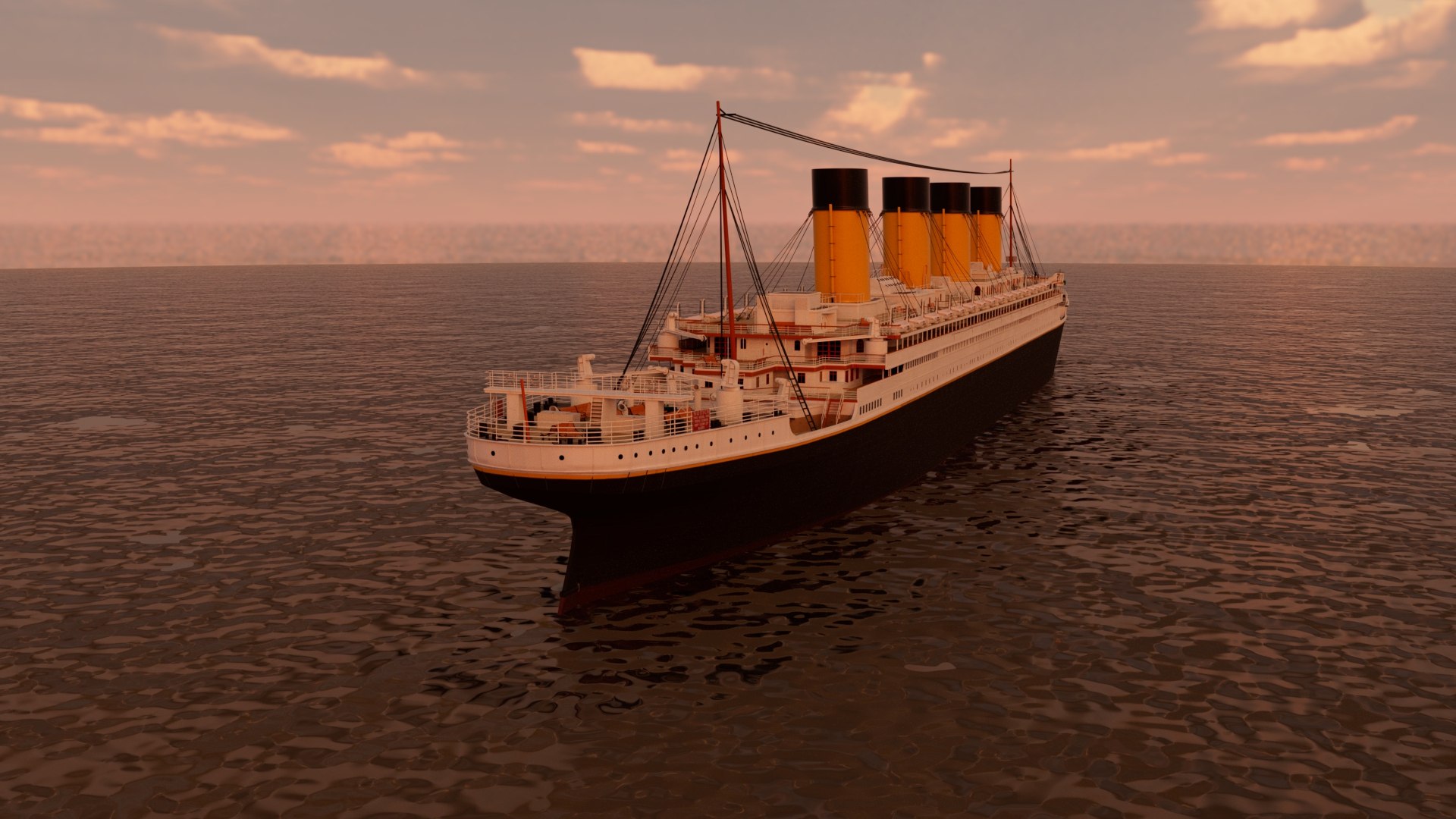 RMS Olympic 3D Model - TurboSquid 1922665