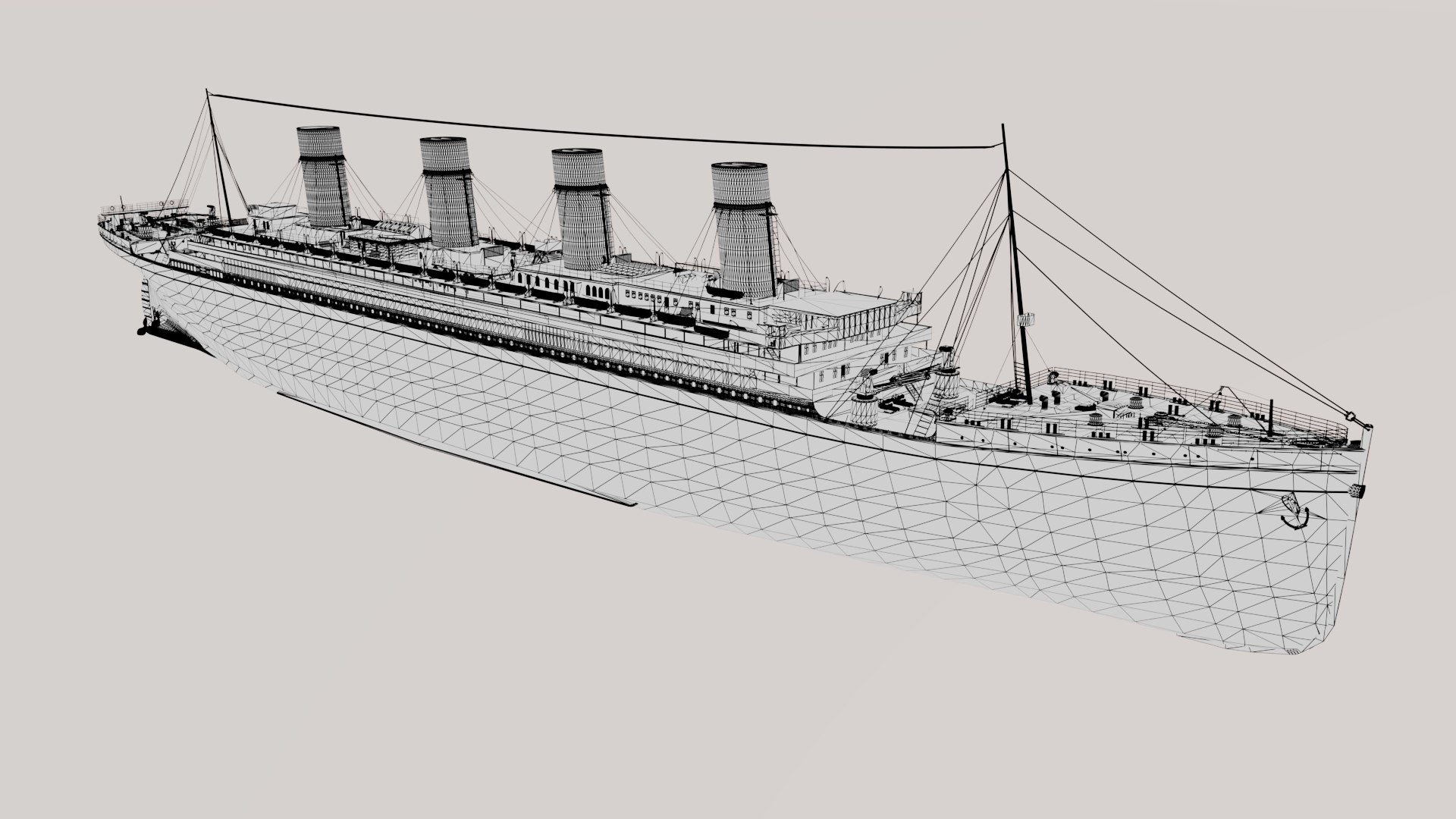 RMS Olympic 3D Model - TurboSquid 1922665