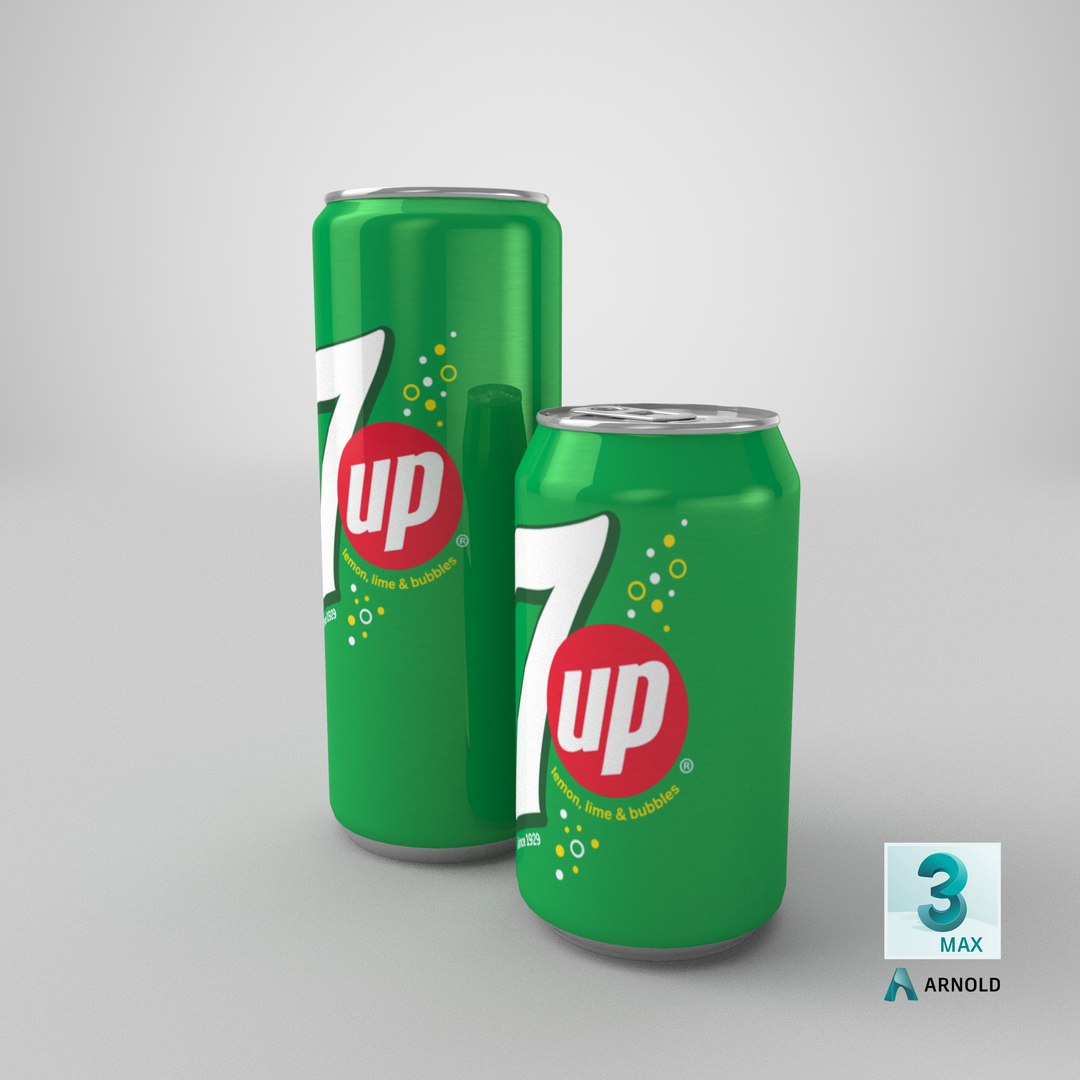 3D Model 7up Set - TurboSquid 1632793