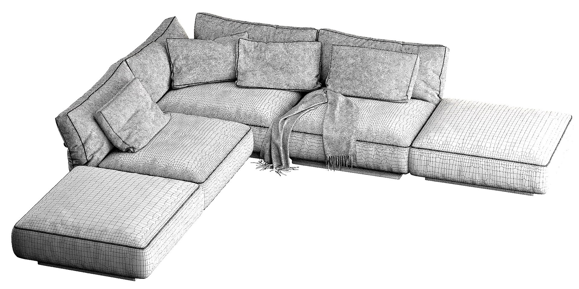 3D Flexform Camelot - TurboSquid 2275657