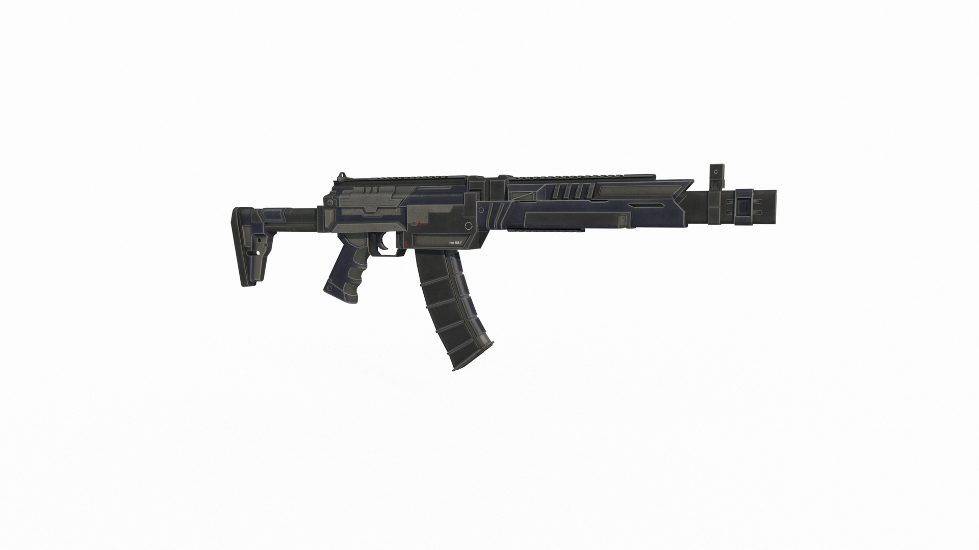 Science Fiction Automatic Rifle 3D - TurboSquid 2271500