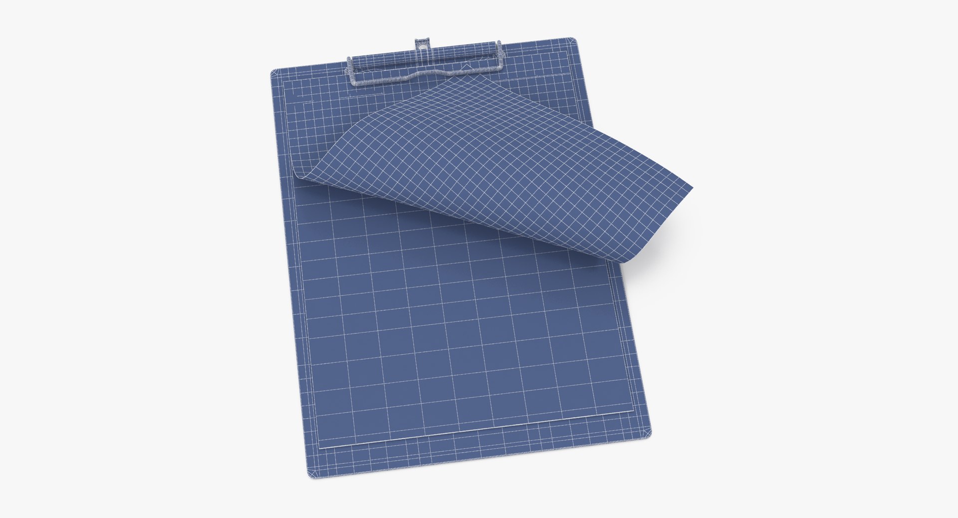 3D paper sheets clipboard - TurboSquid 1235835