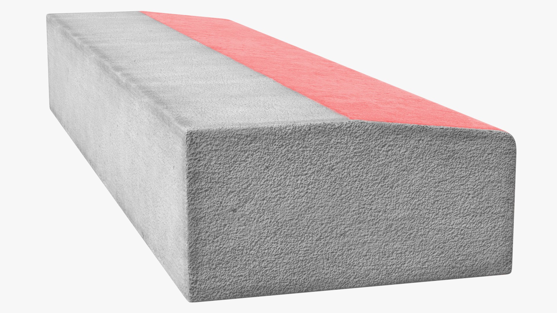 Street Curb 1m Red 3D Model - TurboSquid 2031298