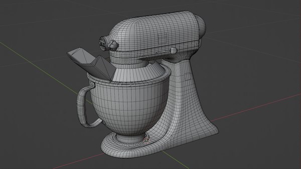3D Kitchen Mixer - TurboSquid 2006978