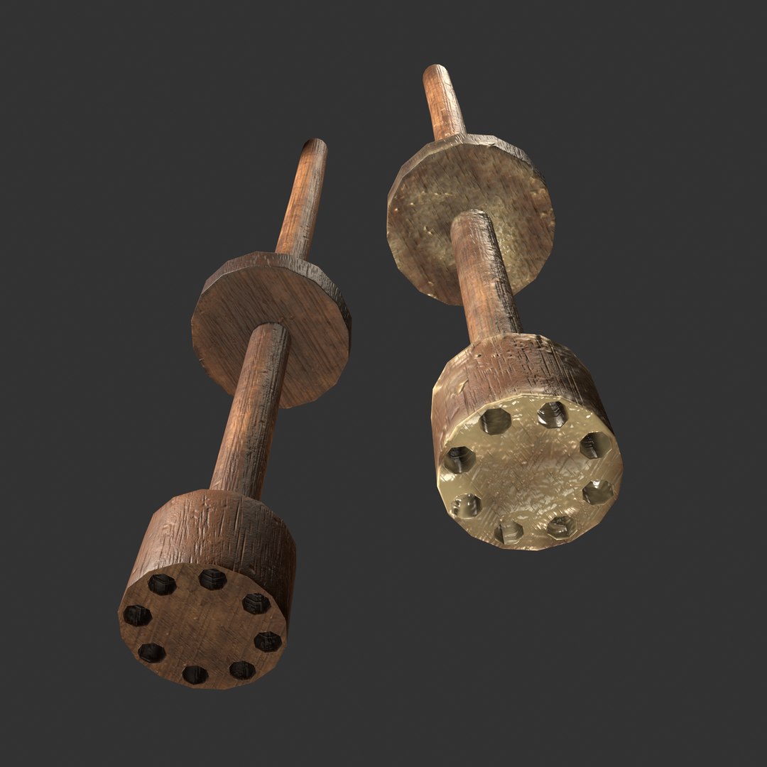 Medieval Butter Churner With Butter Model - TurboSquid 1743188