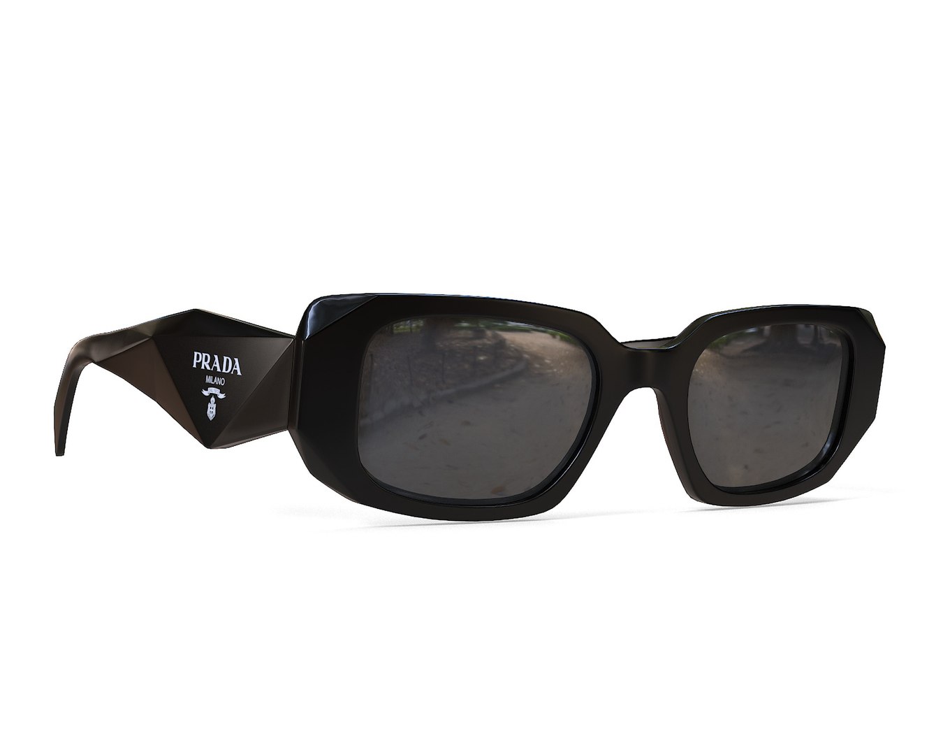 Prada Symbole Sunglasses PR 17WS 1AB5S0 Modelo 3D - TurboSquid 2032283