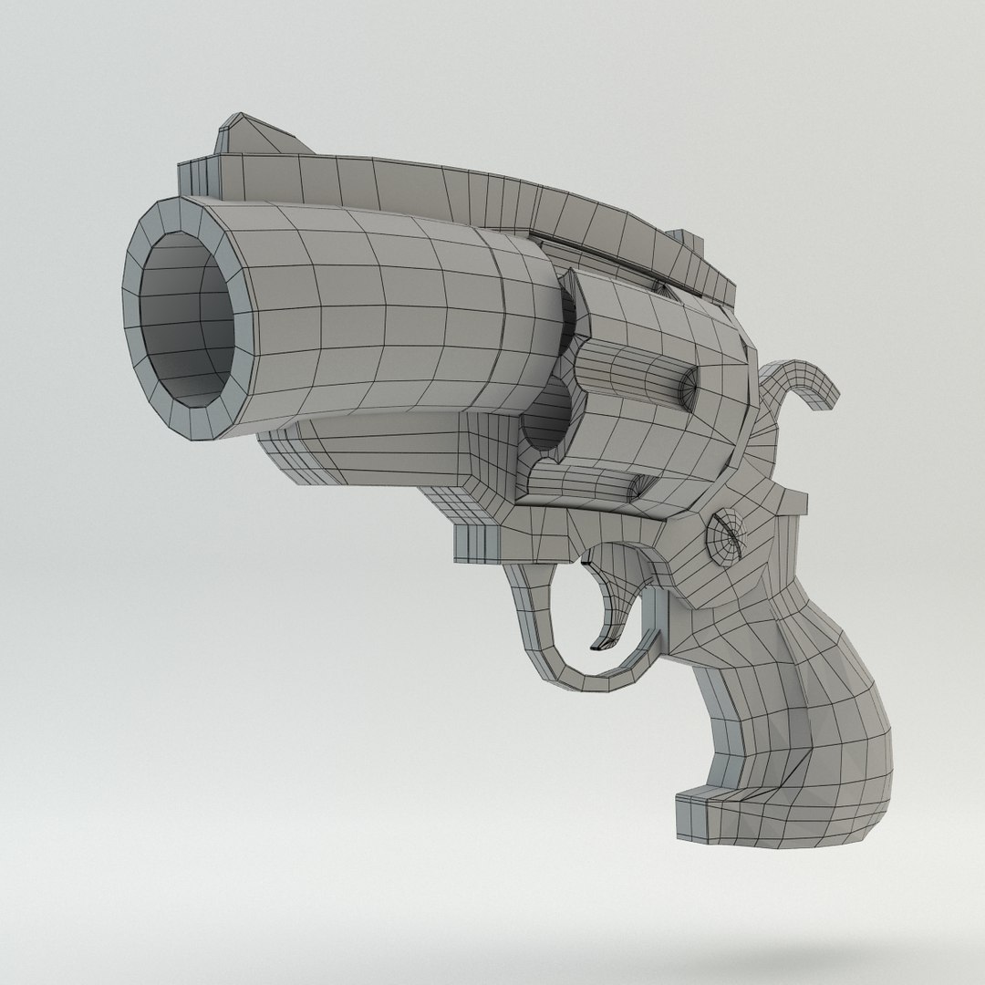 3ds cartoon revolver