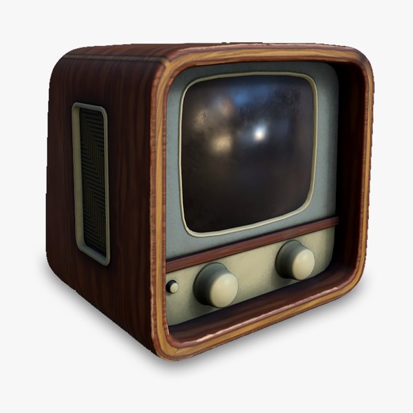 Retro Tv model - TurboSquid 2005717