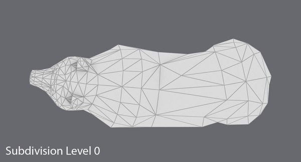 3D bear---standing - TurboSquid 1224451