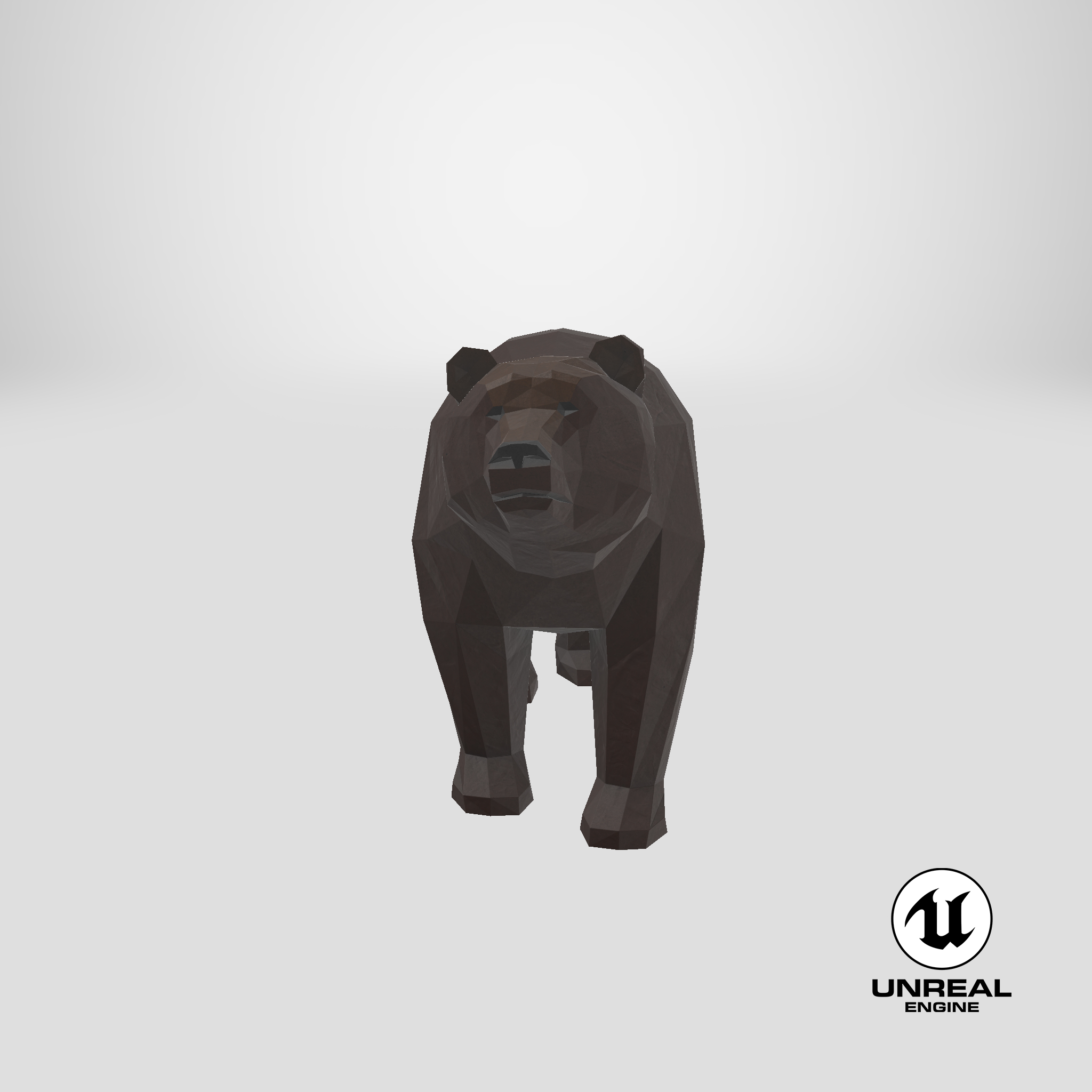 3D bear---standing - TurboSquid 1224451