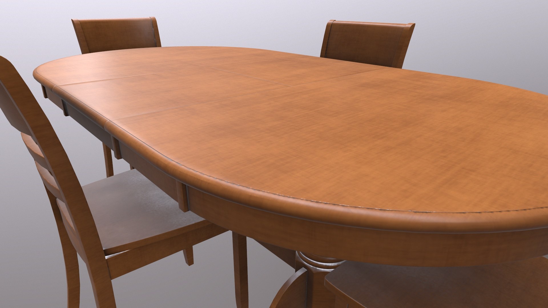 Dining Table Set 3D Model - TurboSquid 2152073