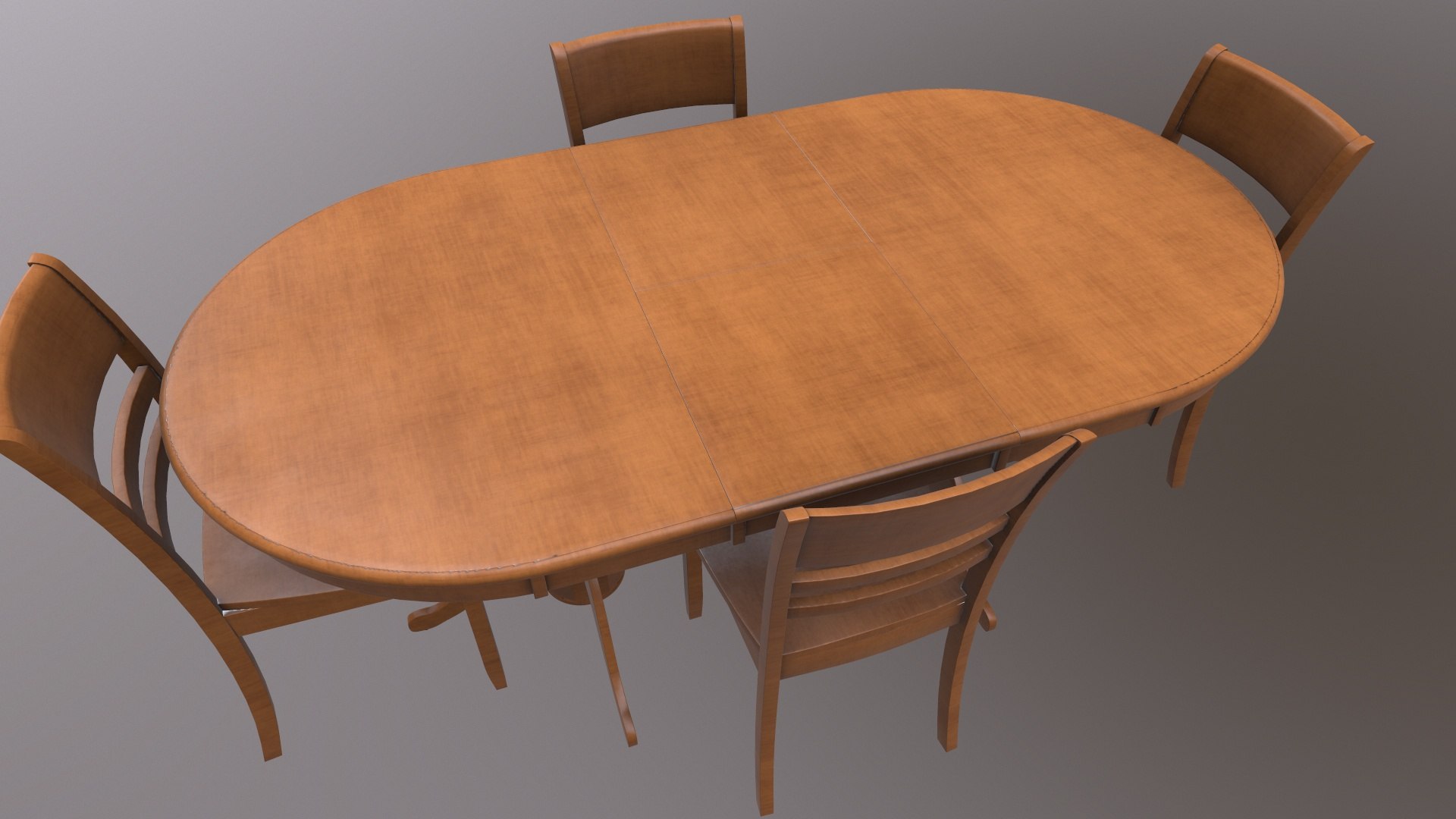 Dining Table Set 3D Model - TurboSquid 2152073