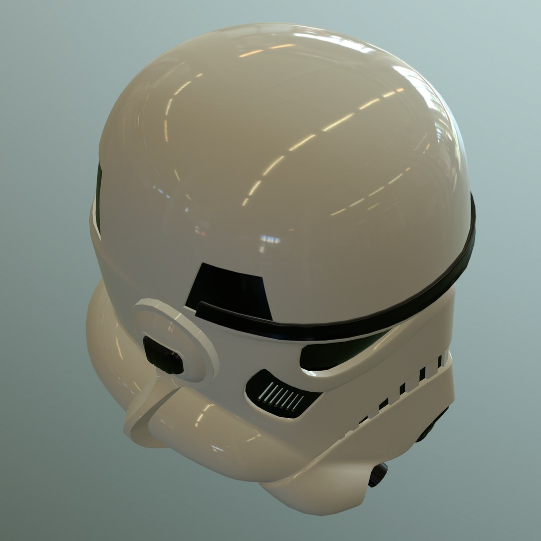 Stormtrooper Helmet 3D Model - TurboSquid 1199222