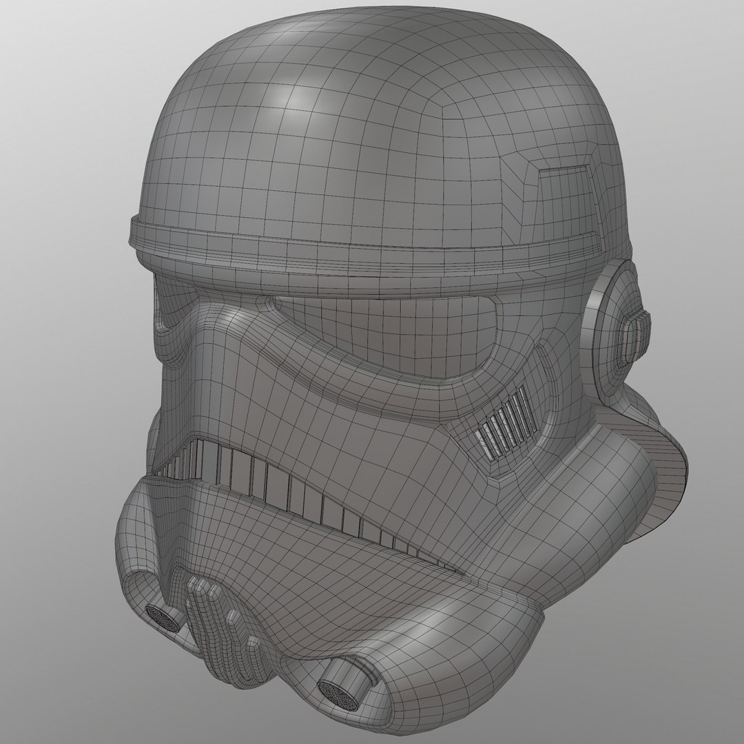 Stormtrooper Helmet 3D Model - TurboSquid 1199222