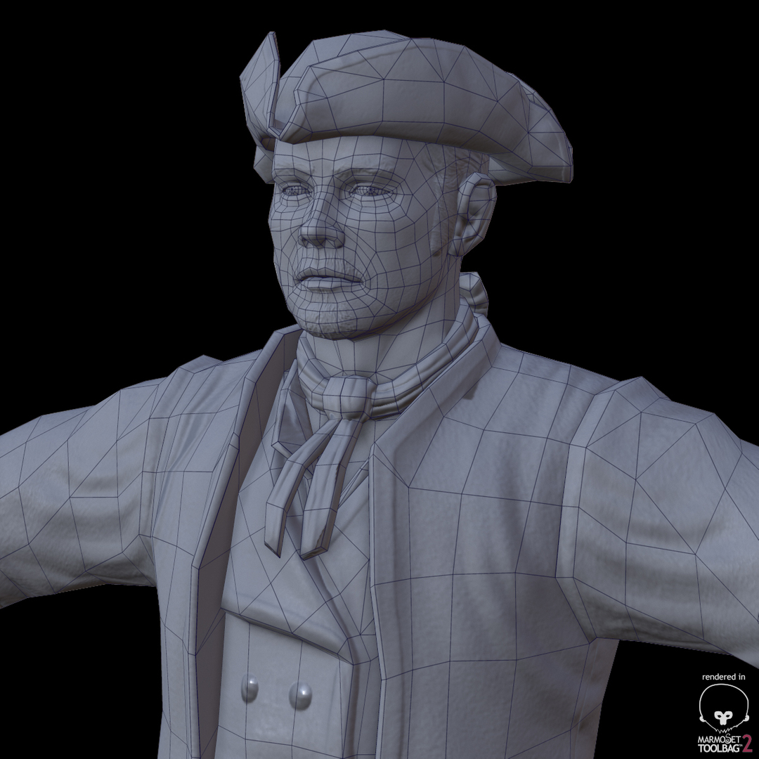 3d Medieval Boy Model