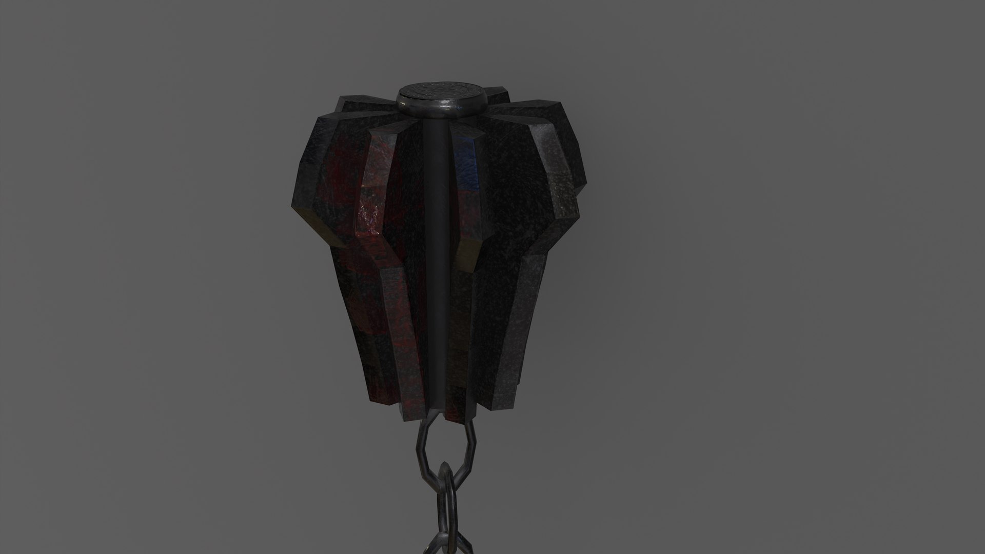 3D Flail Iron And Wood Flail Game Ready VR AR Model - TurboSquid 1881024