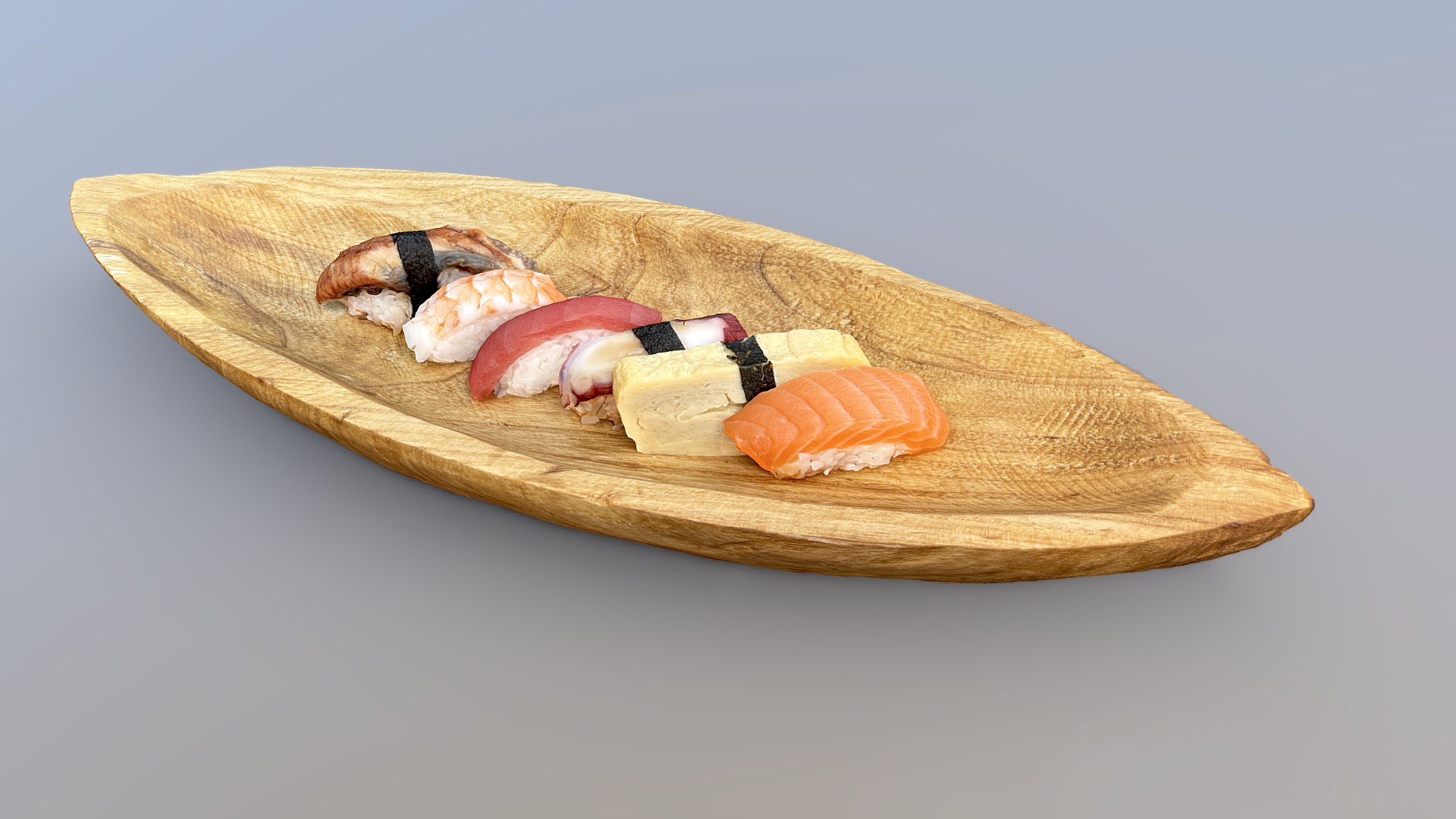 3D Sushi Model - TurboSquid 2225406