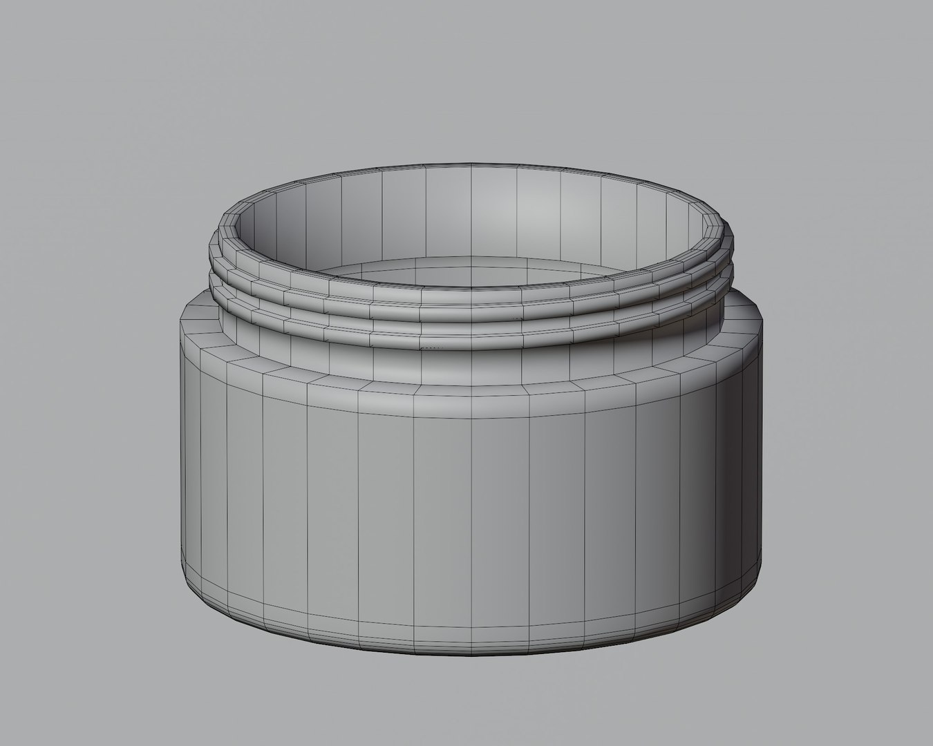 Cream Jar 3D Model - TurboSquid 2125354
