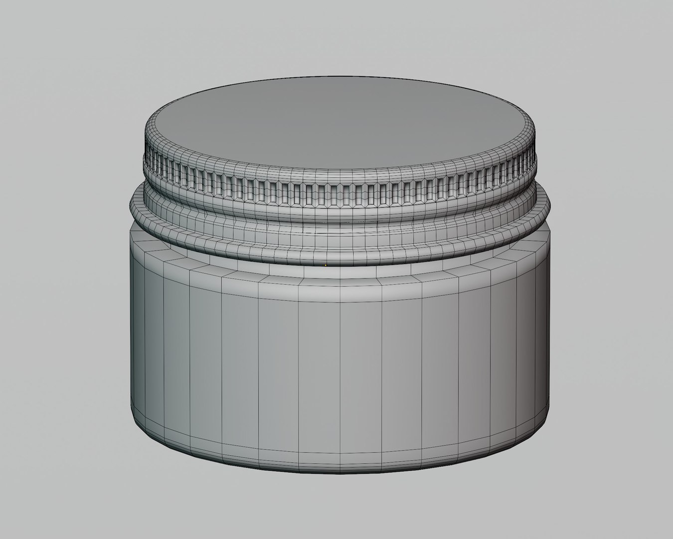 Cream Jar 3D Model - TurboSquid 2125354