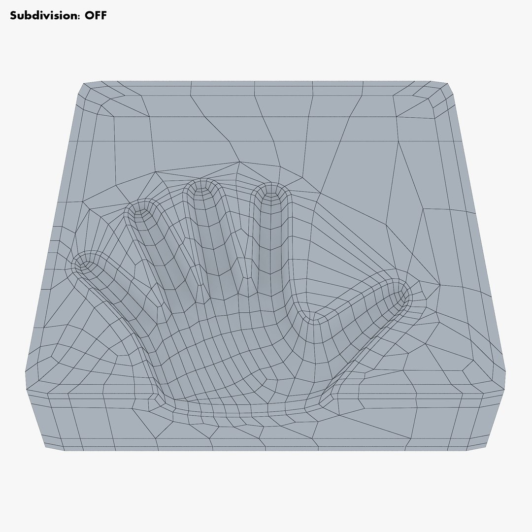 3D Palm Hand Print Model - TurboSquid 1888888