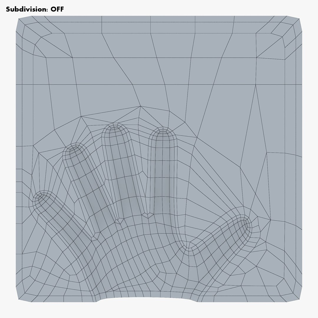 3D Palm Hand Print Model - TurboSquid 1888888