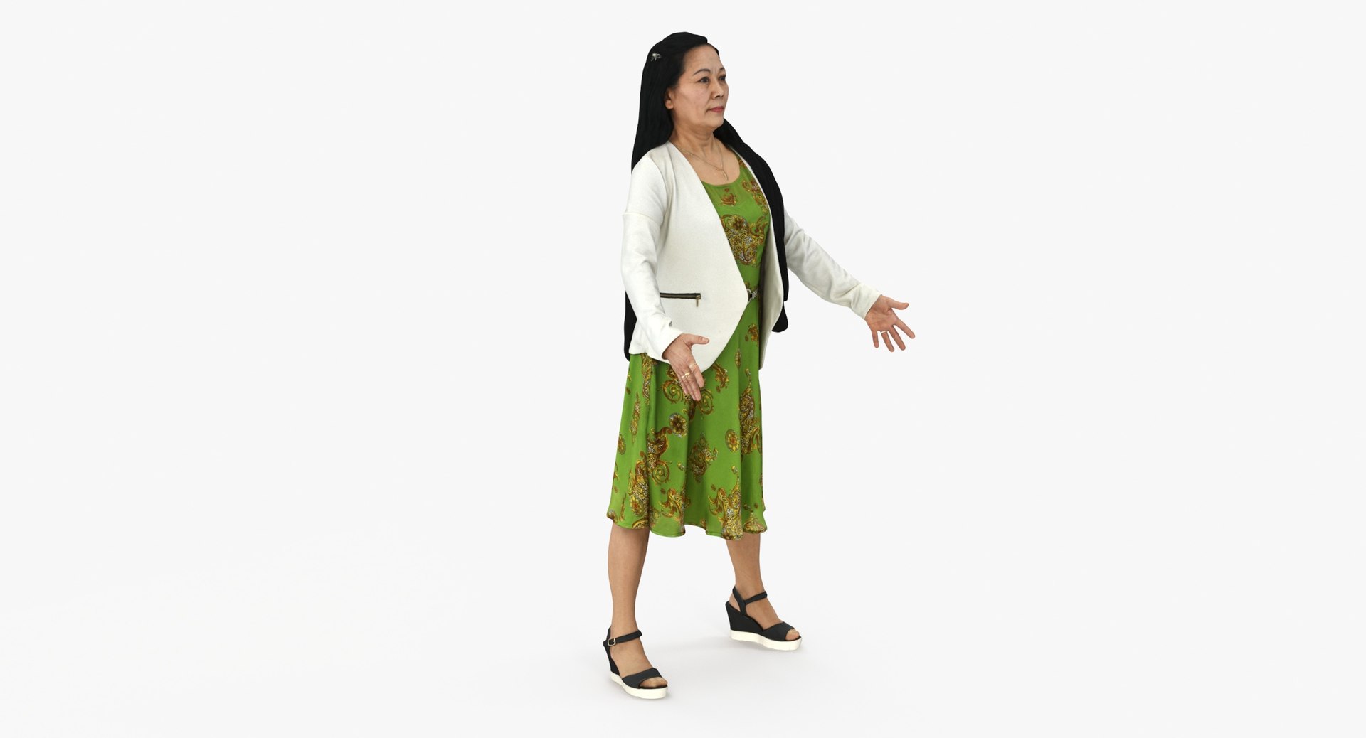 Catalina Casual Winter A Pose 3D Model - TurboSquid 2073249