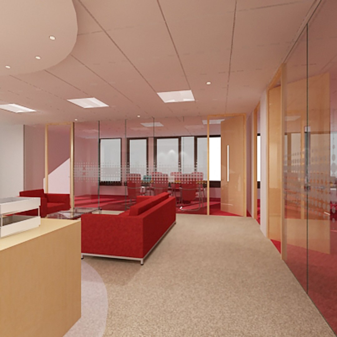 office interior 3d model