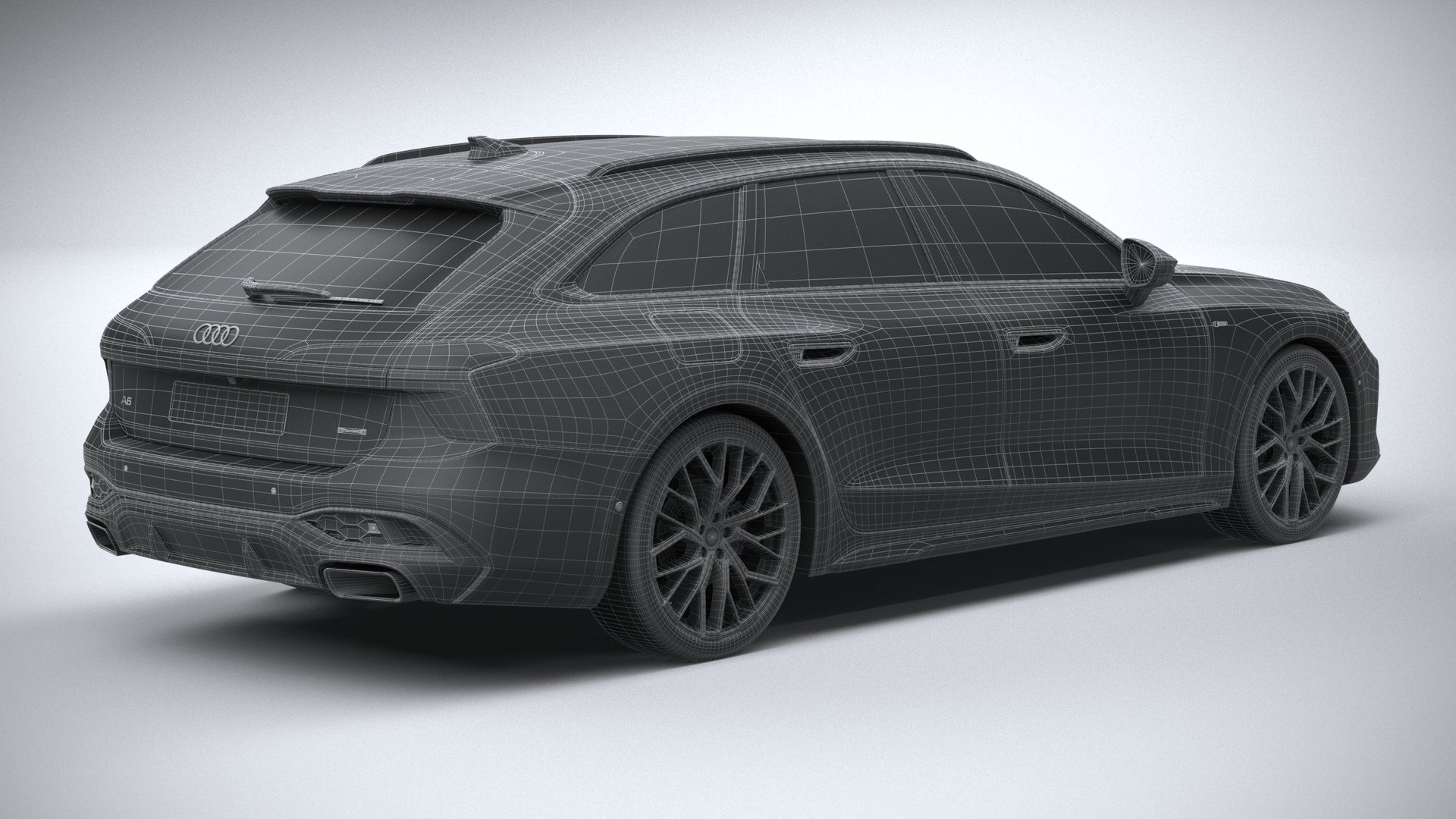 Audi A6 Avant S-line 2026 - TurboSquid 2420272