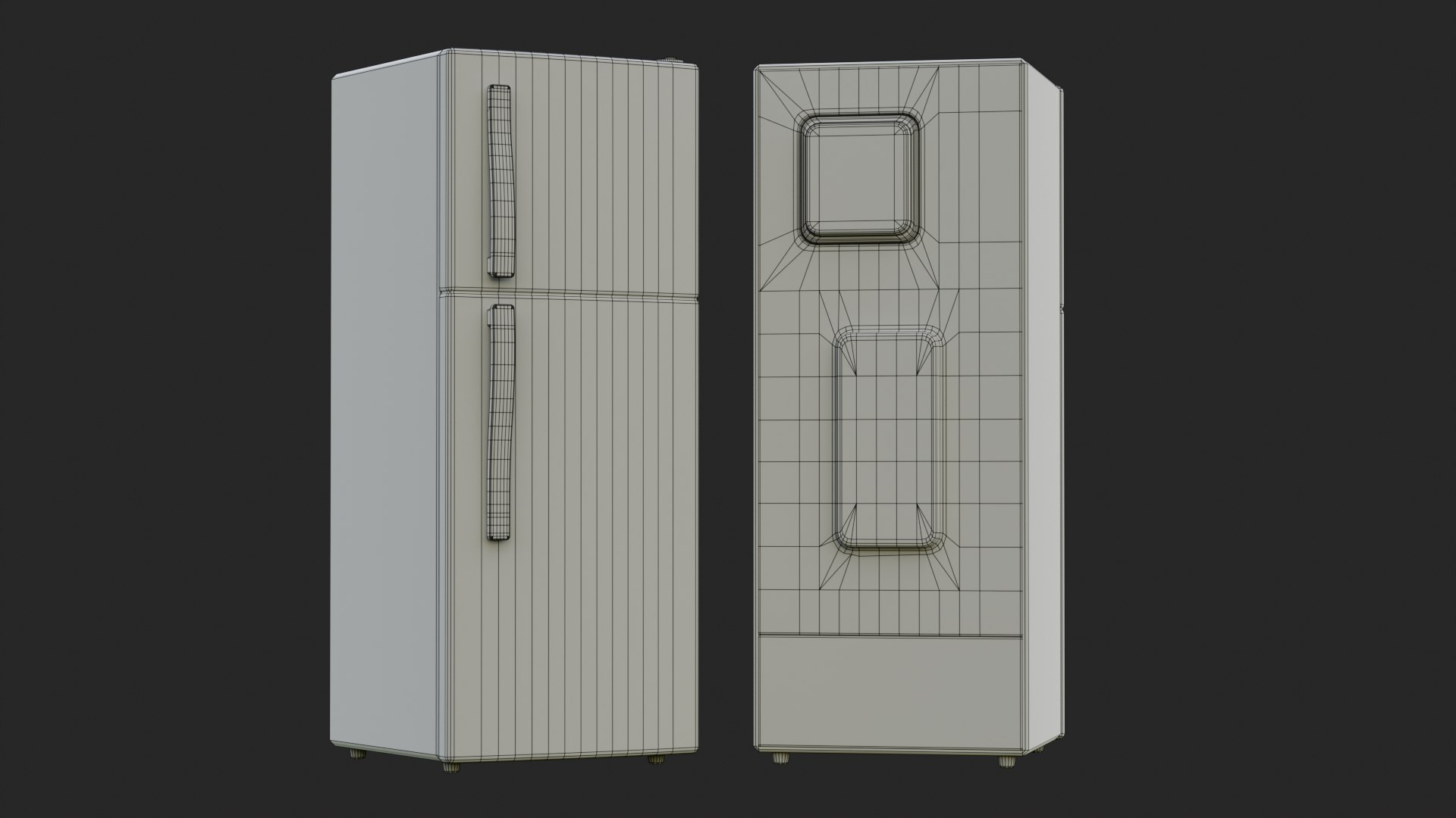 Fridge Game Ready PBR 3D Model - TurboSquid 2014028
