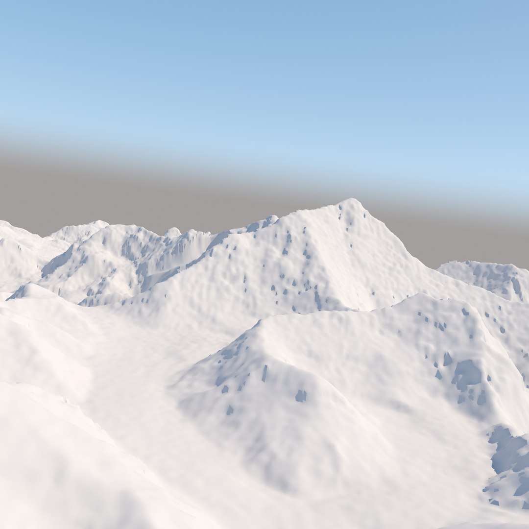 Mount Everest Model - TurboSquid 1662695