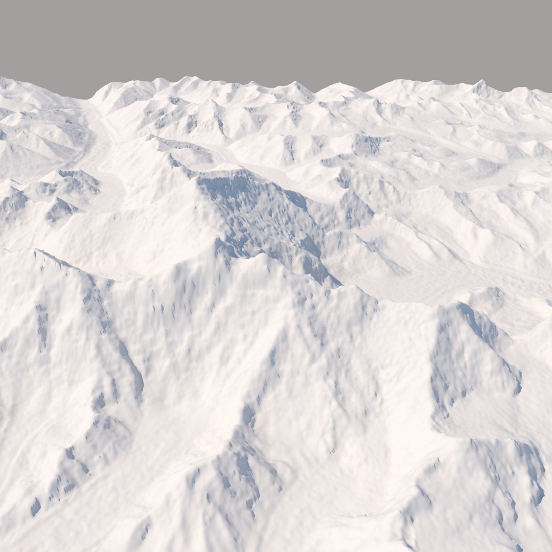 Mount Everest Model - TurboSquid 1662695